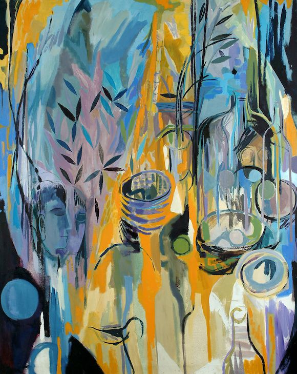 Bonhams : Michael Finch (British, b.1957) 60 x 48 in. (152 x 122cm.)