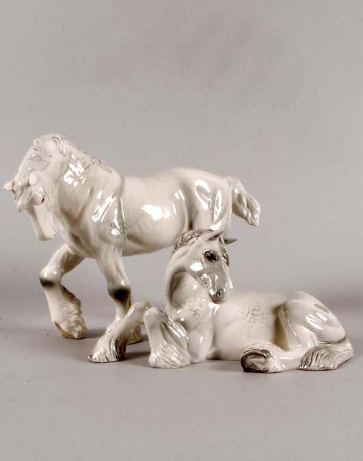 Bonhams : A Beswick model of a large action shire