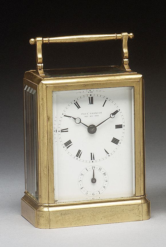 Bonhams : A good mid 19th century one piece cased bell striking ...