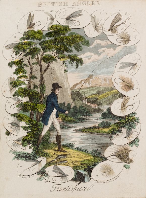 Bonhams : HUISH (ROBERT) The Improved British Angler, Containing the ...