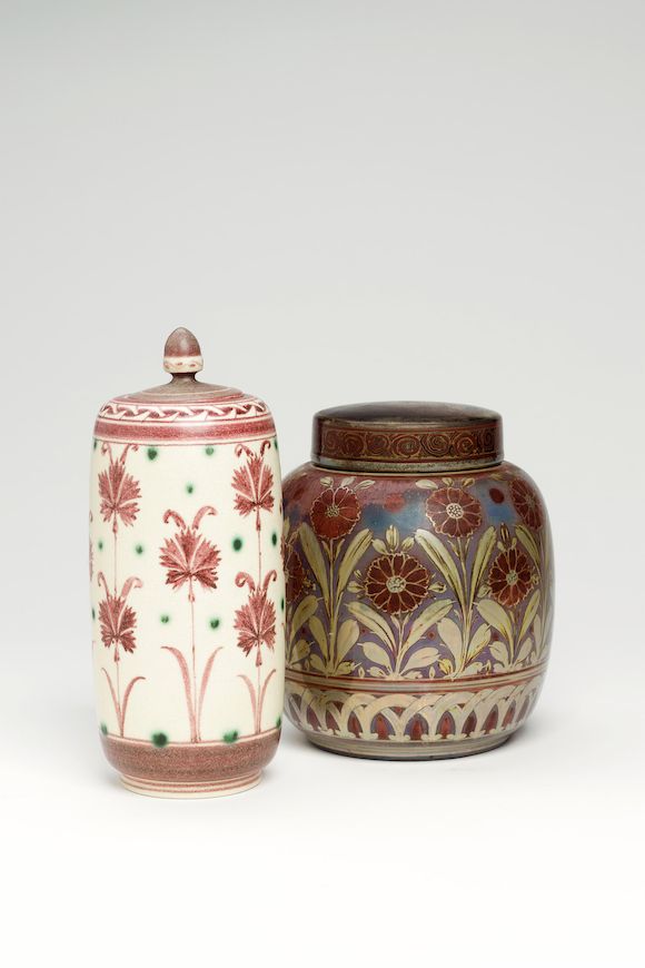 Bonhams : Gordon Forsyth for Pilkington Royal Lancastrian, 1913 A Jar ...