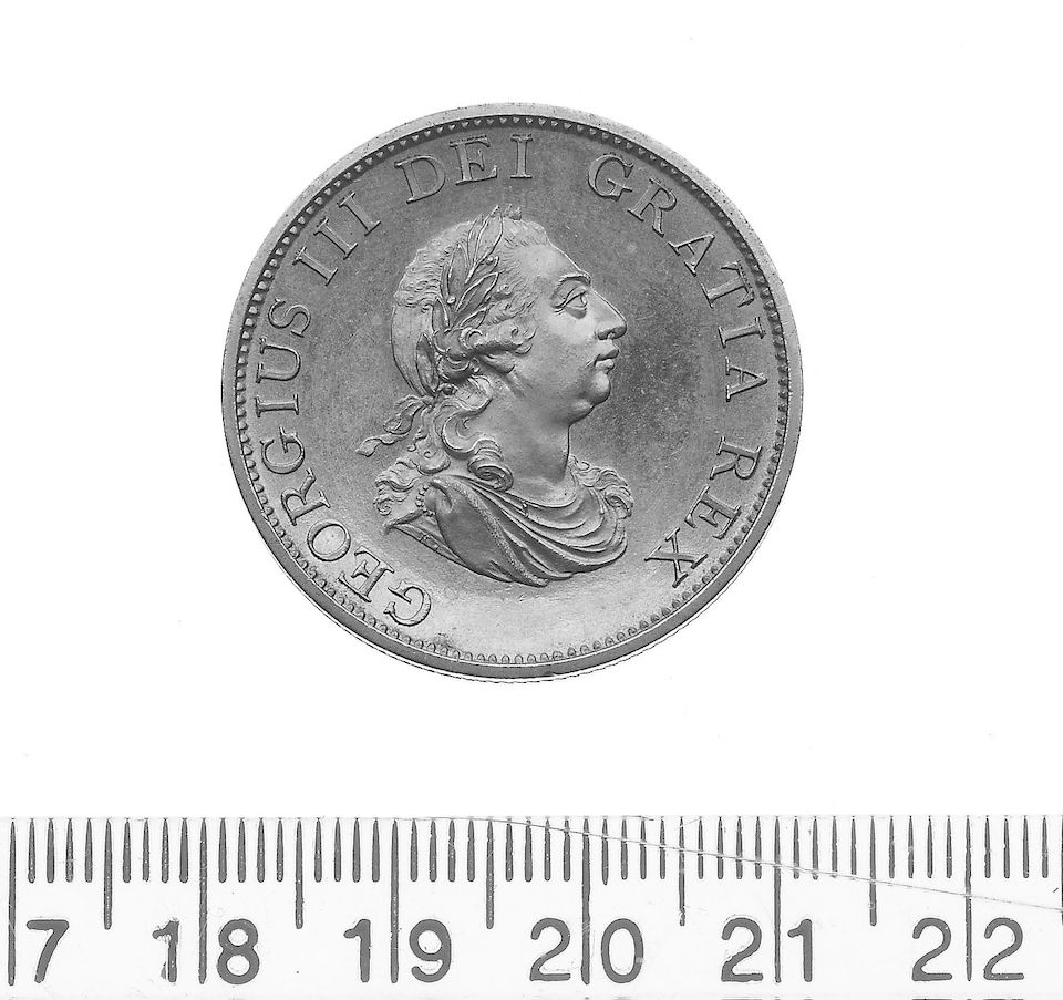 Bonhams : George III, Copper Gilt Proof Halfpenny (S.3778), Soho Mint ...