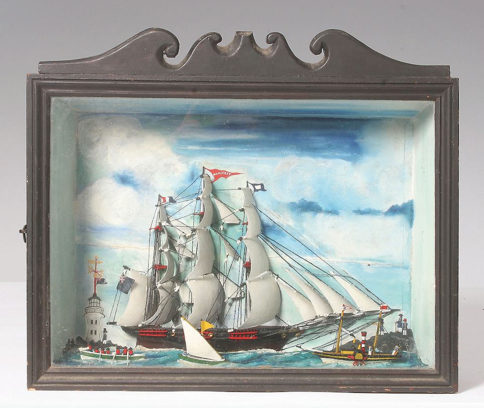 Bonhams : A marine diorama