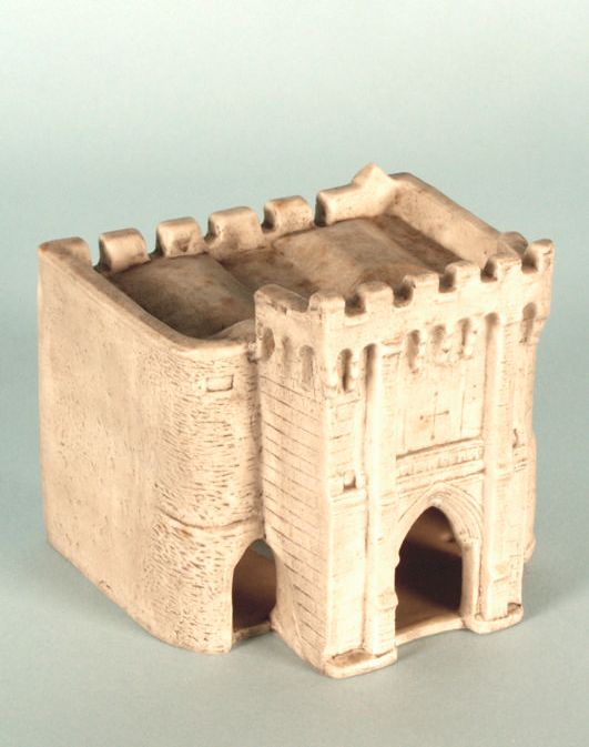 Bonhams : A WH Goss model of Southampton Bargate,
