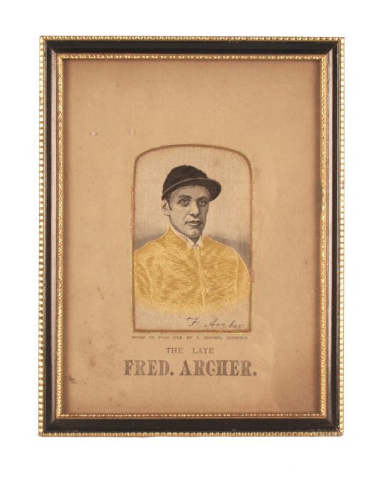 Bonhams : The Late Fred Archer,