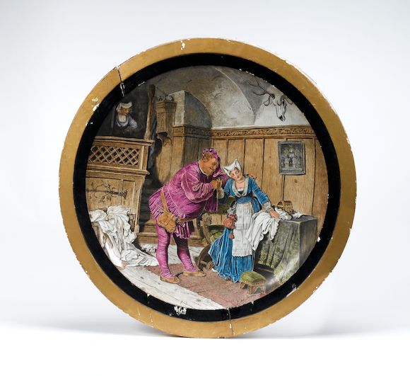 Bonhams : Ada Freeman Gell for Howell & James 1876 An Exhibition Charger