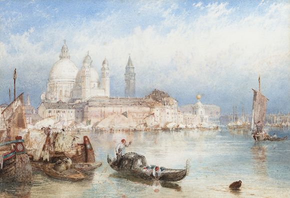 Bonhams : Myles Birket Foster, R.W.S. (British, 1825-1899) Santa Maria ...