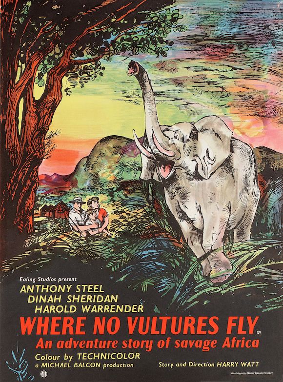 Bonhams : John Minton Where No Vultures Fly Lithographic poster ...