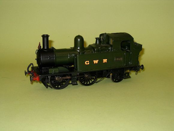 Bonhams : Constructed kit with motor, 0-4-2 GWR class 14xx tank engine