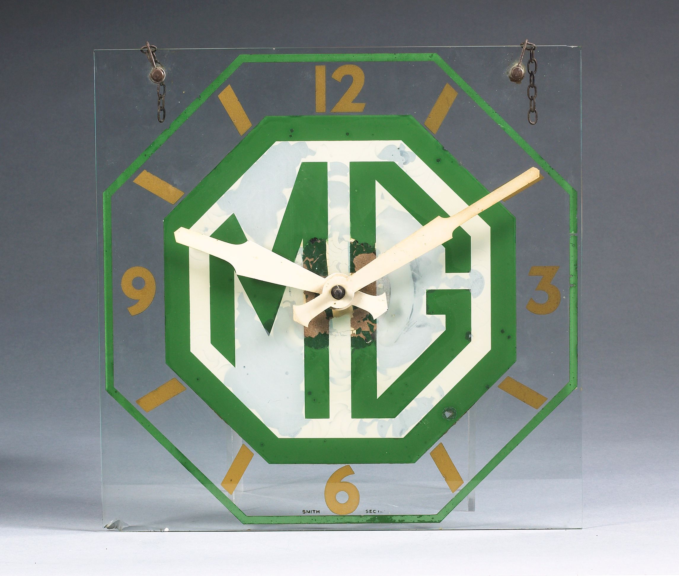Bonhams Cars : The MG Works canteen clock, 1930s,