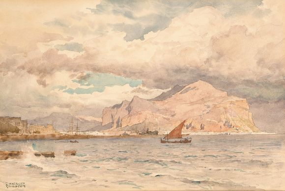 Bonhams : Edward Harrison Compton (British, 1881-1960) Monte Pellegrino ...