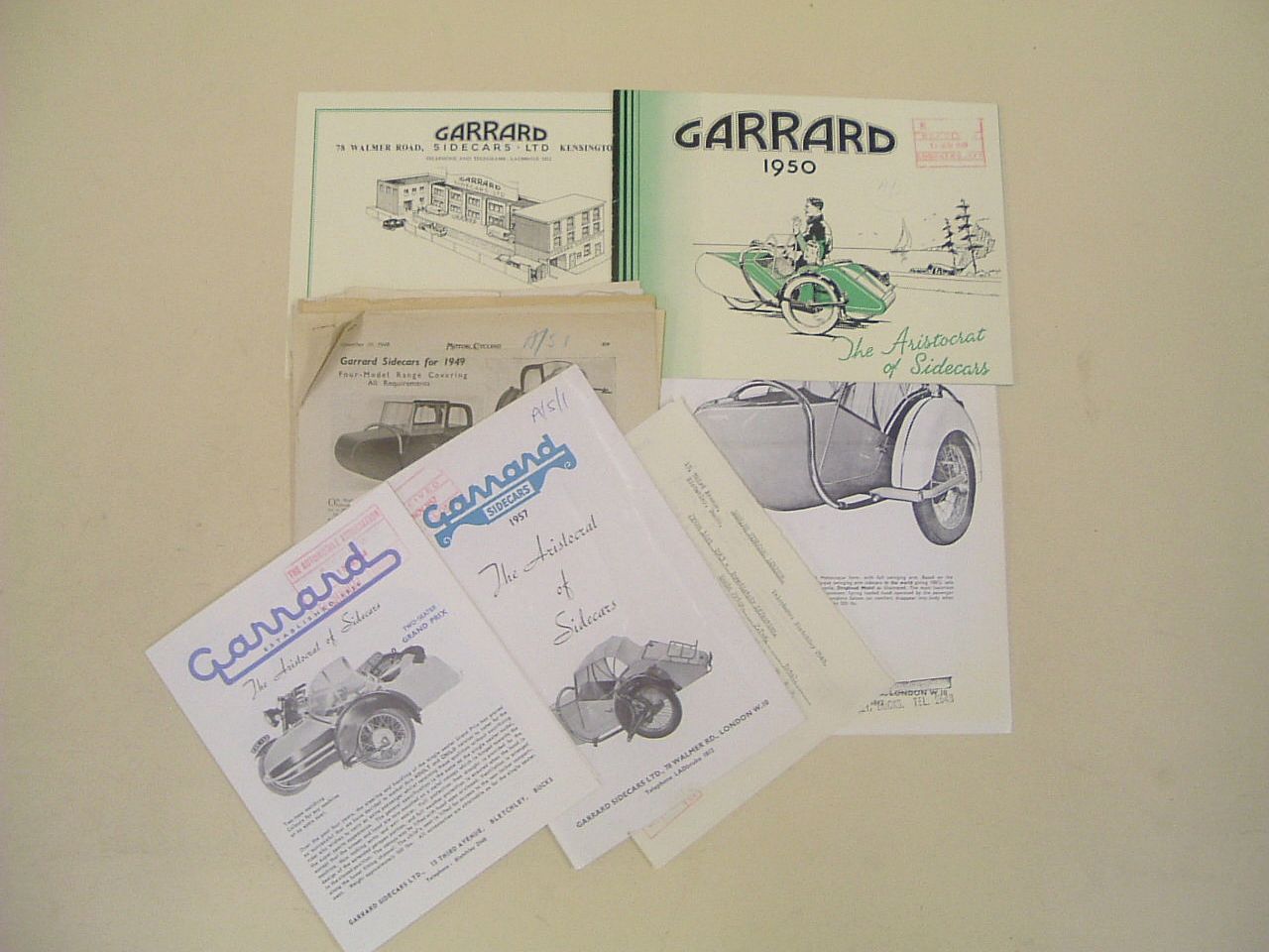 Bonhams Cars : Garrard sidecars, 1948 to 1958,