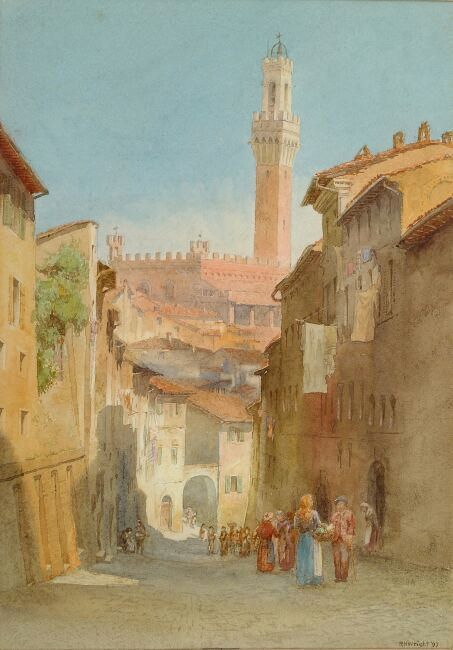 Bonhams : Richard Henry Wright (1857-1930),