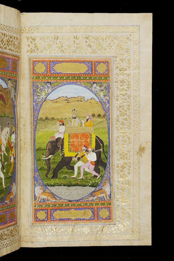 Bonhams : Abul Fazl, A'in-i Akbari, The Chronicles of the Mughal ...