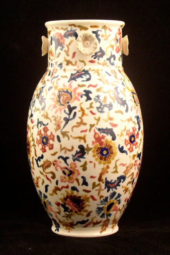 Bonhams : A Fischer Pottery vase, circa 1880-1900,