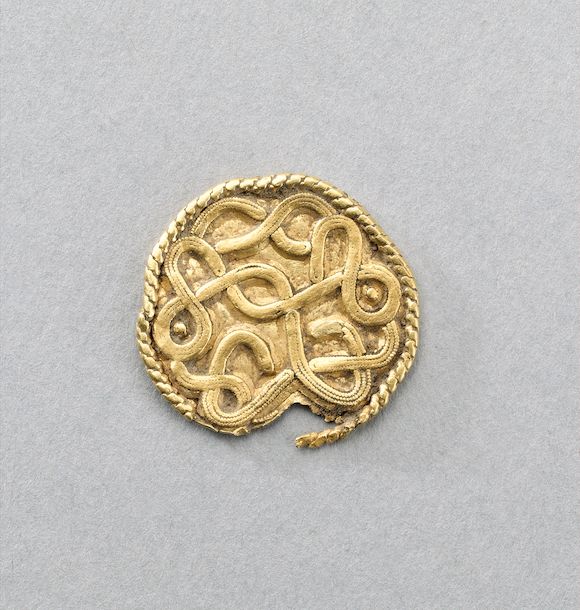 Bonhams : An Anglo-Saxon gold bracteate