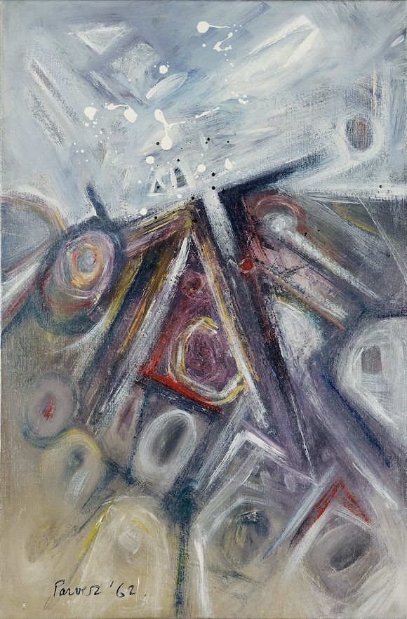 Bonhams : Ahmed Parvez (Pakistan, 1926-1979) Spatial Rhythm