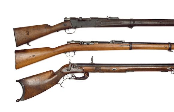 Bonhams : A French Lebel 8MM 1886 Model Breech-Loading Needle-Fire ...