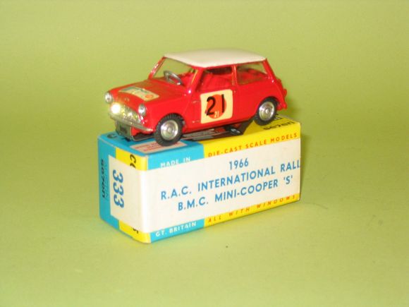 Bonhams : Corgi 333 Mini Cooper S SUN - RAC Rally