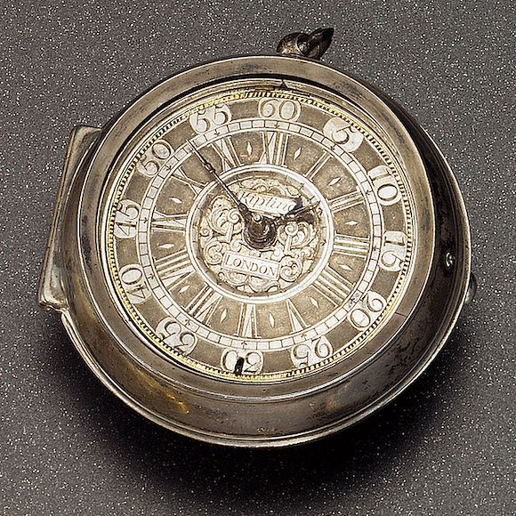 Bonhams : An early 18th century silver verge pocket watch Will Kipling ...