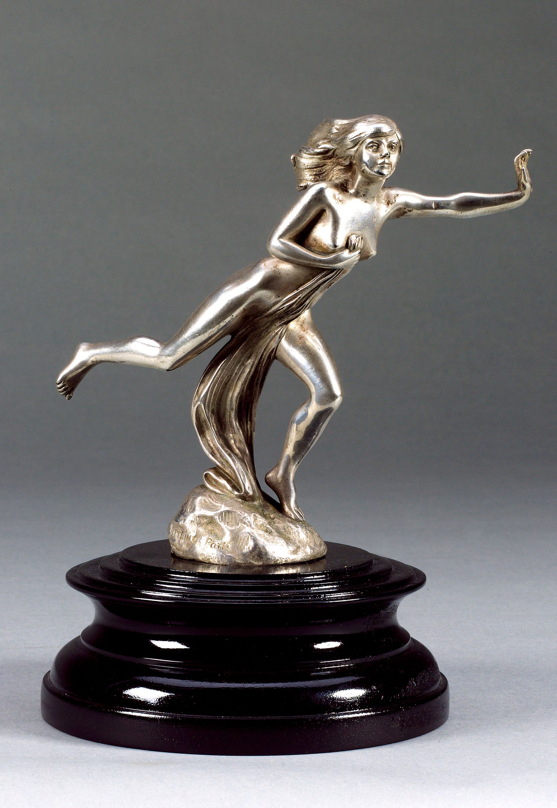Bonhams Cars : 'Bachante Fumante' nude mascot by Joseph Emmanuel ...