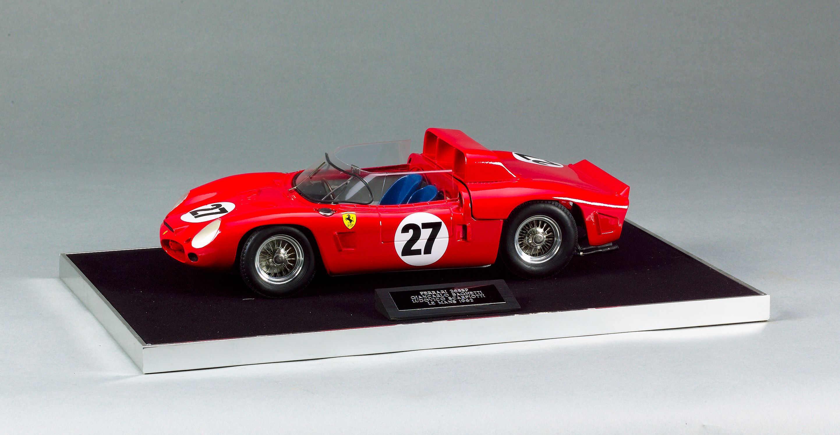 Bonhams Cars : A hand-built 1:12 scale model of a Ferrari 268SP, by ...