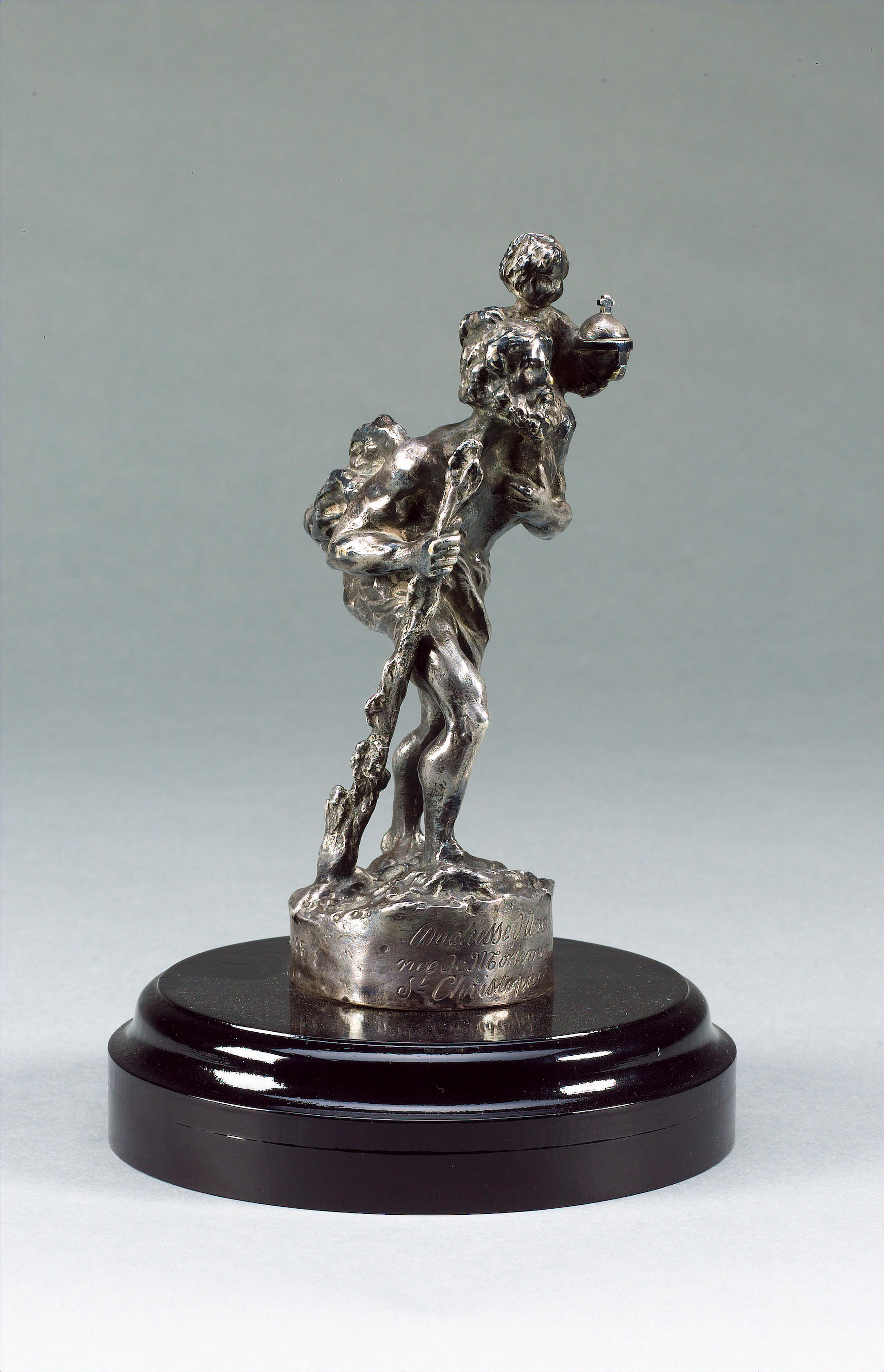 Bonhams Cars : A fine and rare St. Christopher mascot, French, circa ...