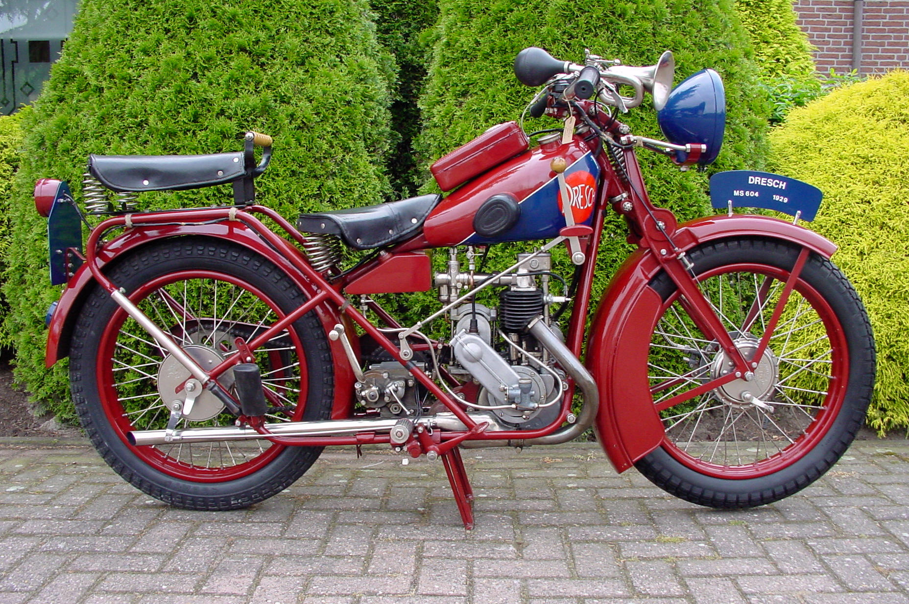1929 Dresch 250cc Model MS604 Frame no. 13758 Engine no. 5151 ...