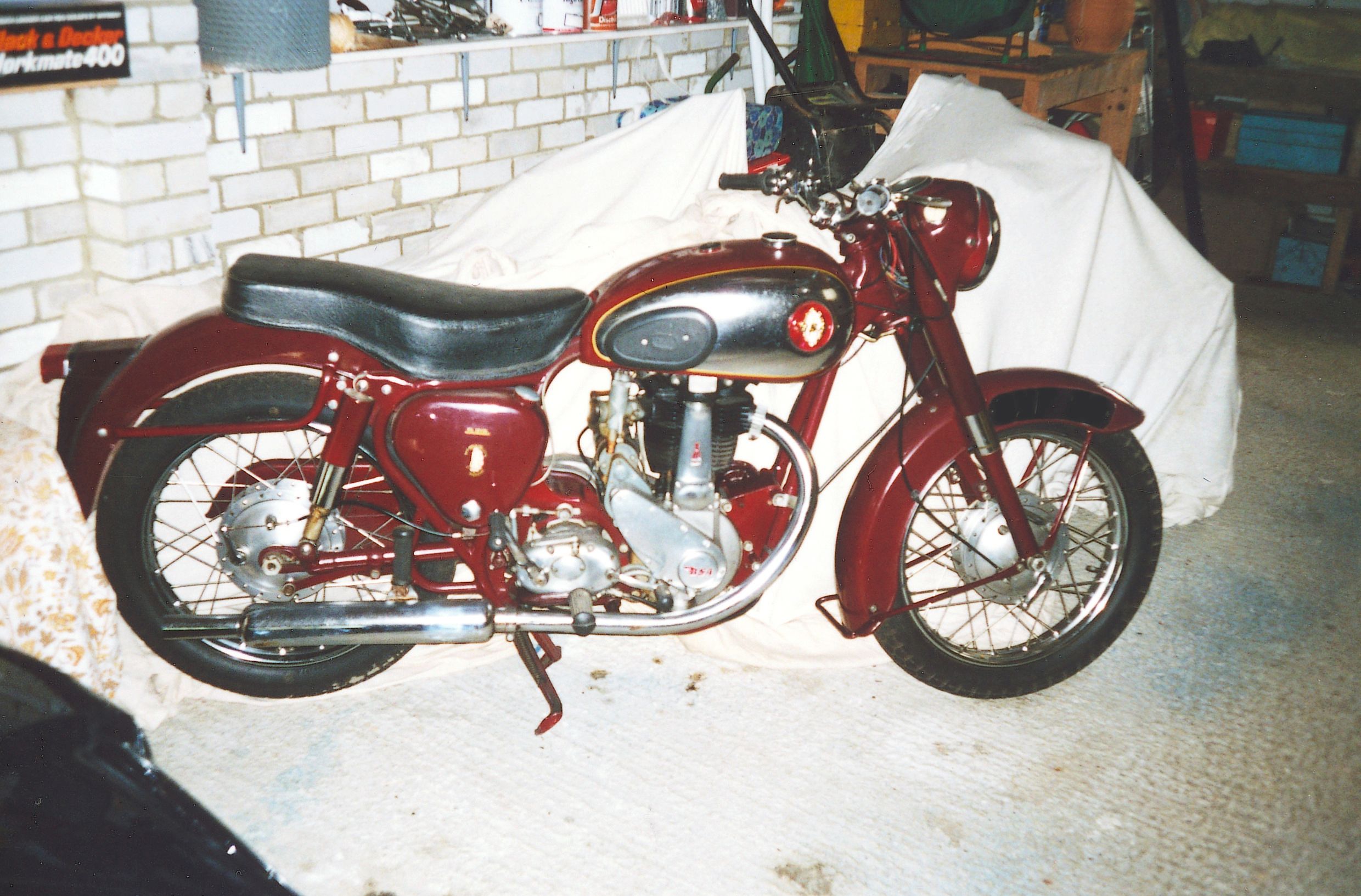 Bonhams Cars : 1956 BSA 350cc Model B31 Frame no. EB31/5753 Engine no ...