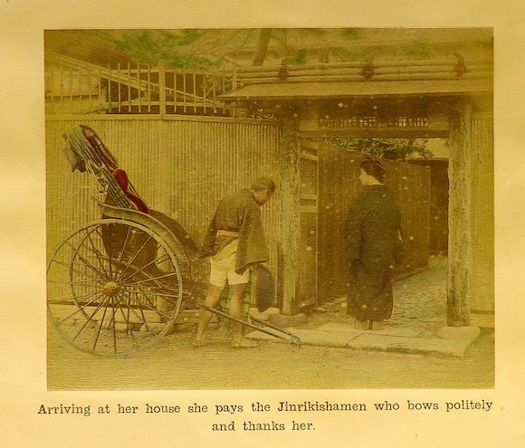 Bonhams : Japanese album. A book of twenty four hand coloured Albumen ...