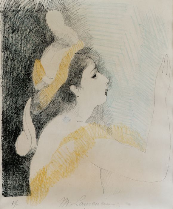 Bonhams : Marie Laurencin La Gloire des Bronte Lithograph, 1930 ...