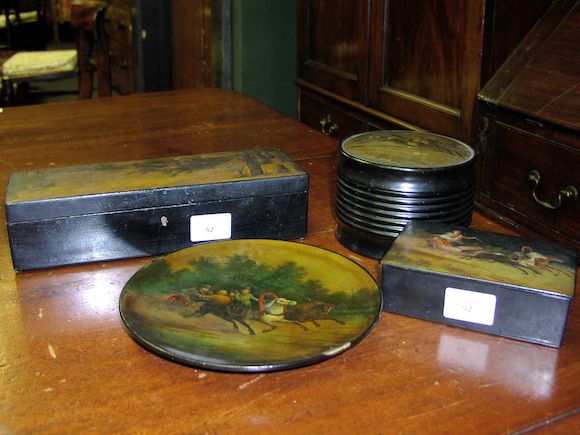 Bonhams : A Vishniakov circular plaque dated 1887