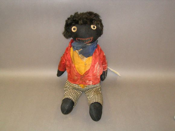 Bonhams : Early cloth Golly, English circa 1900