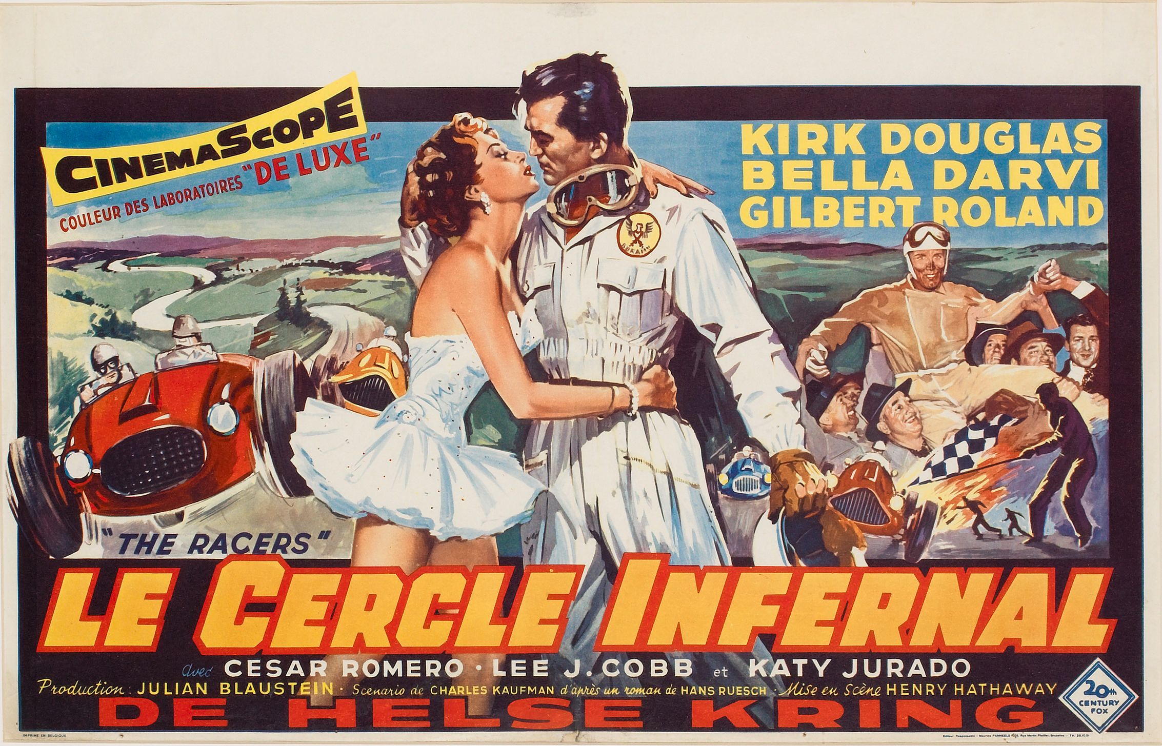 Bonhams Cars : A rare and original 'Le Cercle Infernal' (The Racers ...