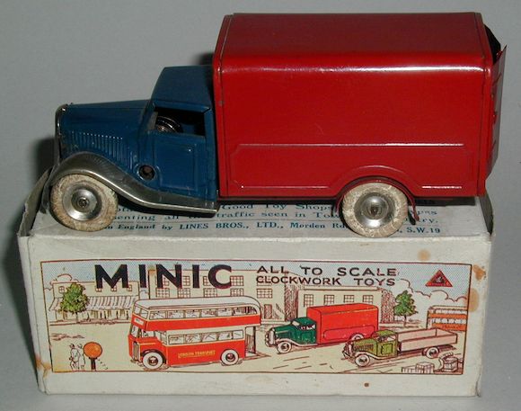 Bonhams : Minic (pre-war) Delivery van