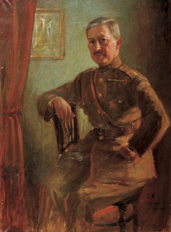 Bonhams : Georgios Stratigos (Greek 1876-1944) Portrait of Andreas G ...