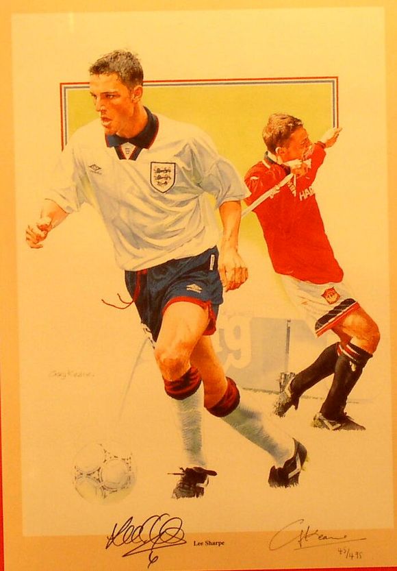 Bonhams : Lee Sharpe signed print, taken from the original by artist ...