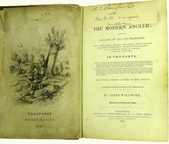 Bonhams : Wallwork. James The Modern Angler;