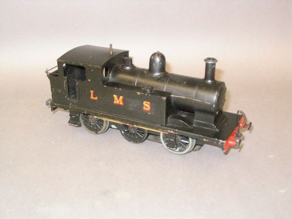 Bonhams : Constructed kit with motor LMS 0-6-0 side tank engine