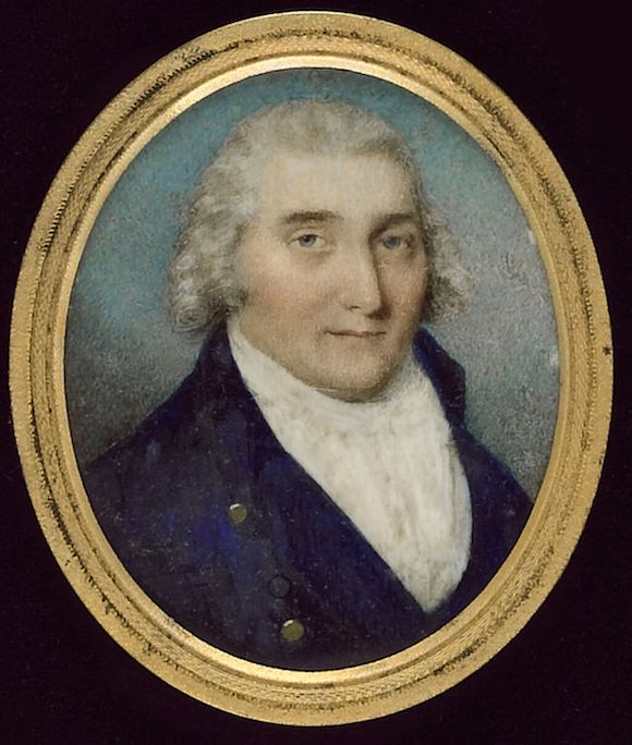 Bonhams : Circle of Thomas Hazlehurst, A Gentleman, wearing blue coat ...