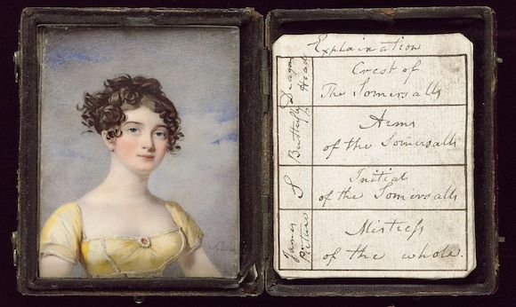 Bonhams : Alfred Edward Chalon R.A., A Lady of the Somersall family ...