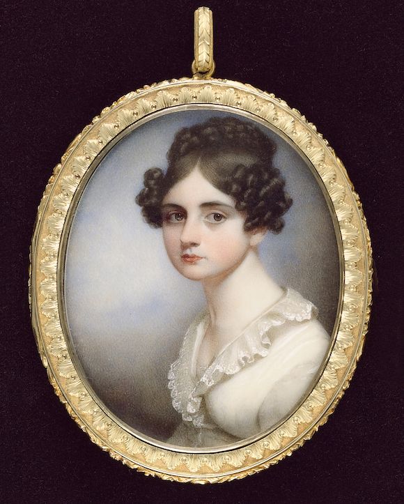Bonhams : Irish School, Lady Selina Meade (c.1793-1872), wearing white ...