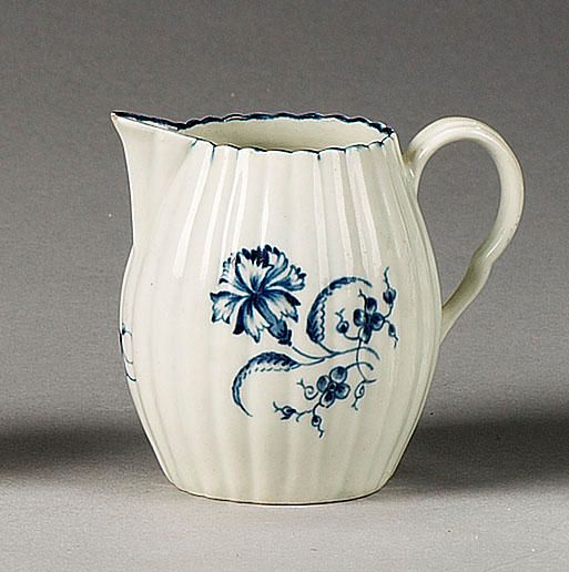 Bonhams : A Worcester 'Gilliflower' jug, circa 1770,