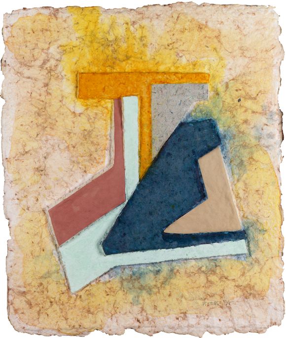 Bonhams : Frank Stella Nowe Miastro-Paper relief IV Paper relief, 1975 ...