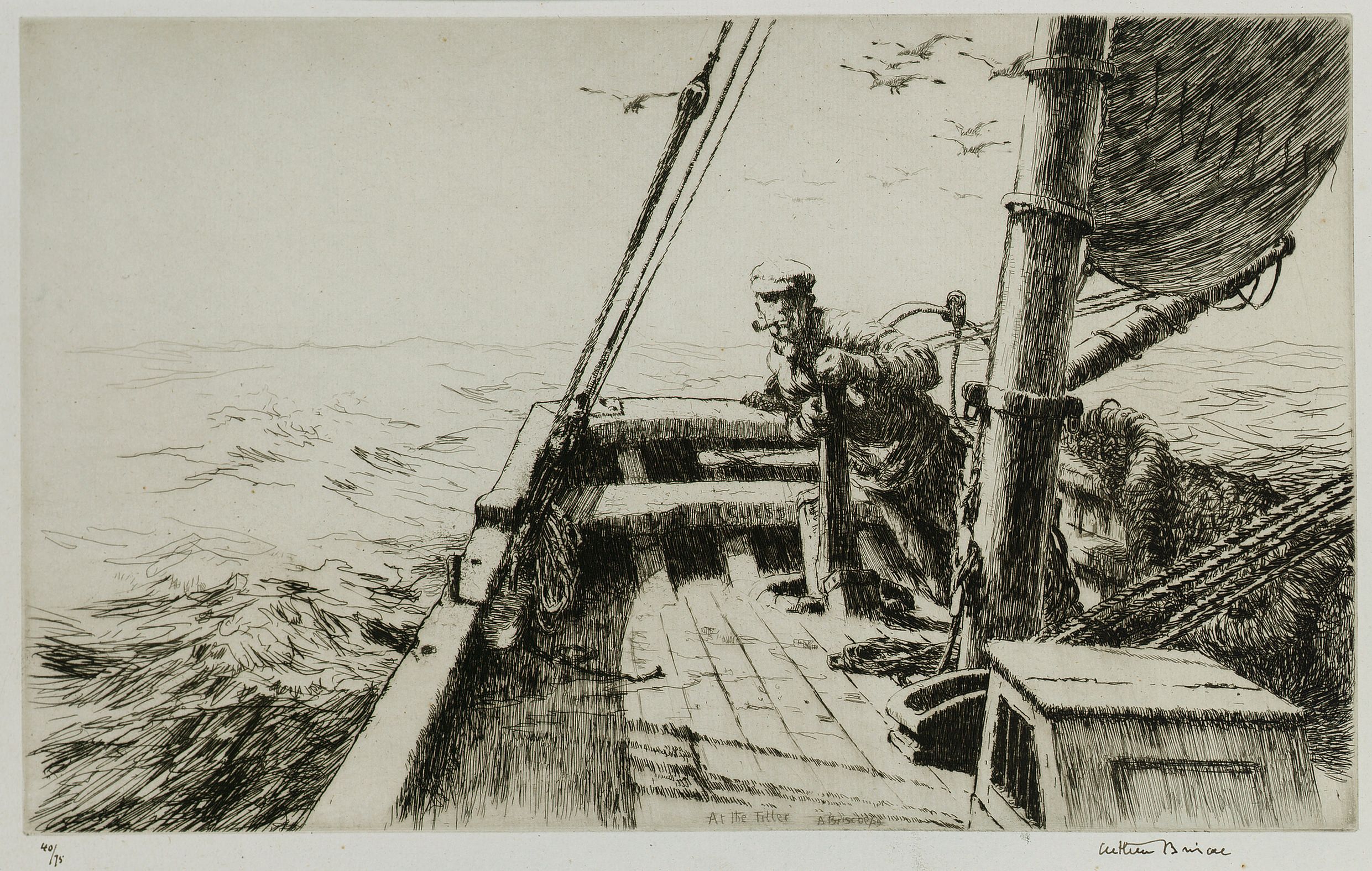 Art & Collectibles Drawing & Illustration Pen & Ink Grubby original ink ...