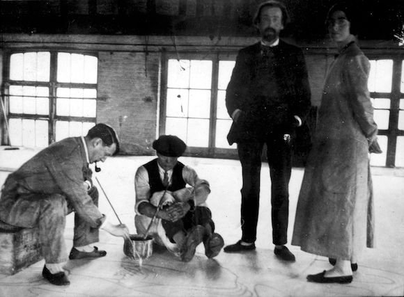 Bonhams : PICASSO - BALLET RUSSES An album of 24 photographs of Pablo ...