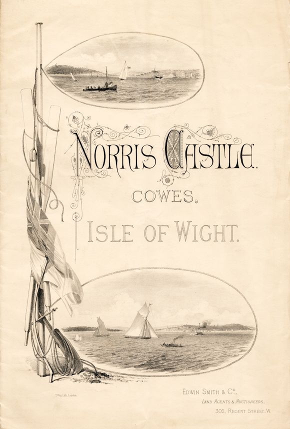 Bonhams : SALE CATALOGUE - NORRIS CASTLE Cowes. Isle of Wight ...