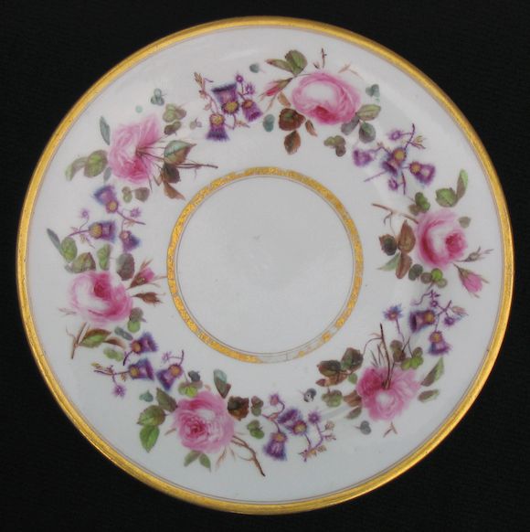 Bonhams : An interesting Flight, Barr and Barr 'Union' plate circa 1814