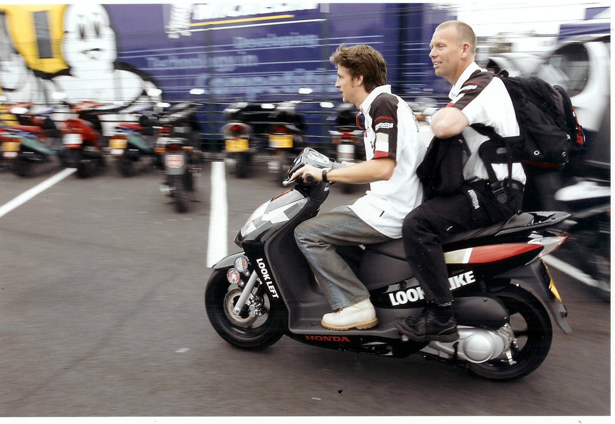 Bonhams Cars : Jenson Button’s,2004 Honda Dylan 125cc Paddock Scooter ...