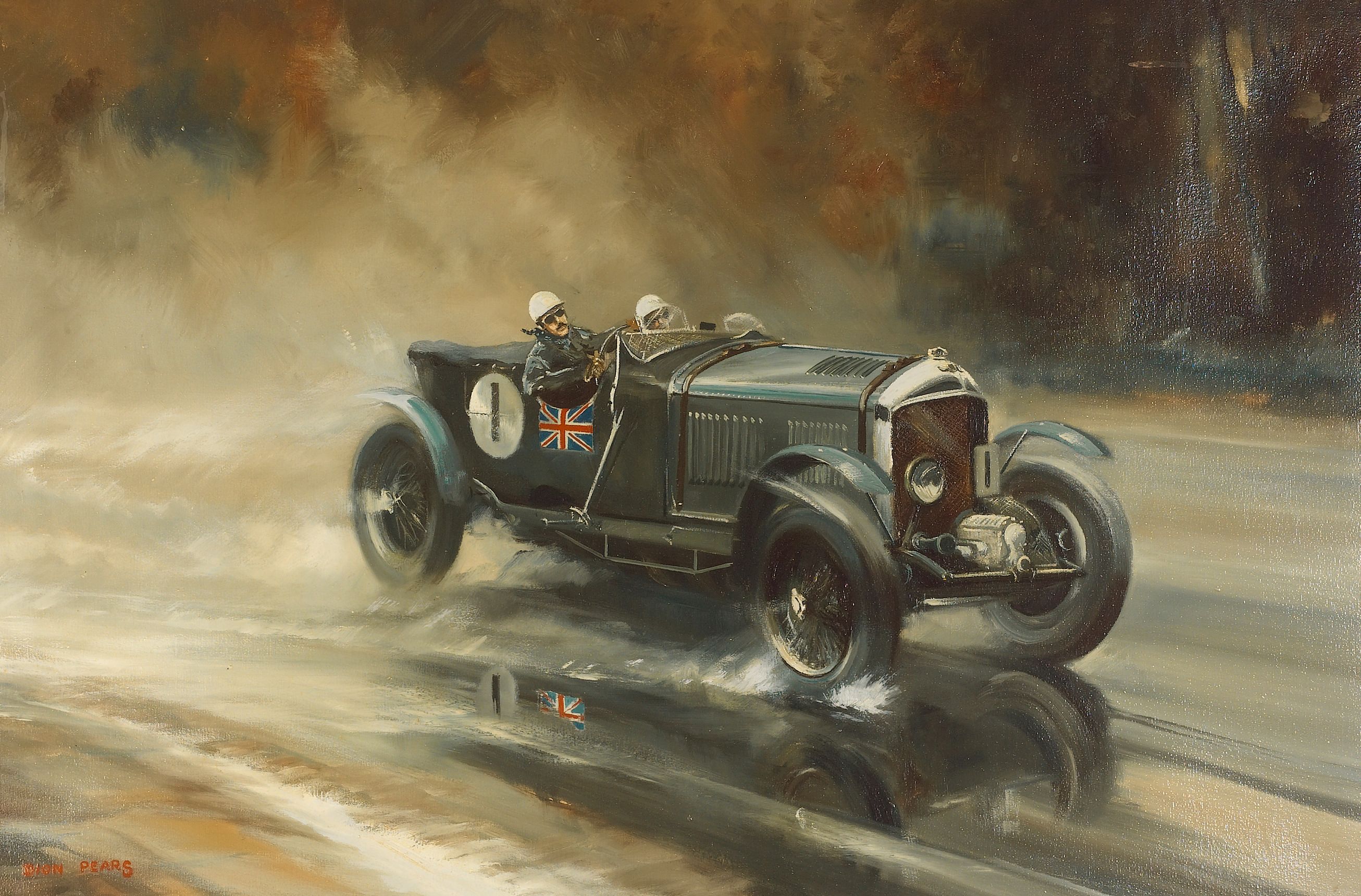 Bonhams Cars : Dion Pears, 'Tim Birkin in the 4½ litre Blower Bentley',
